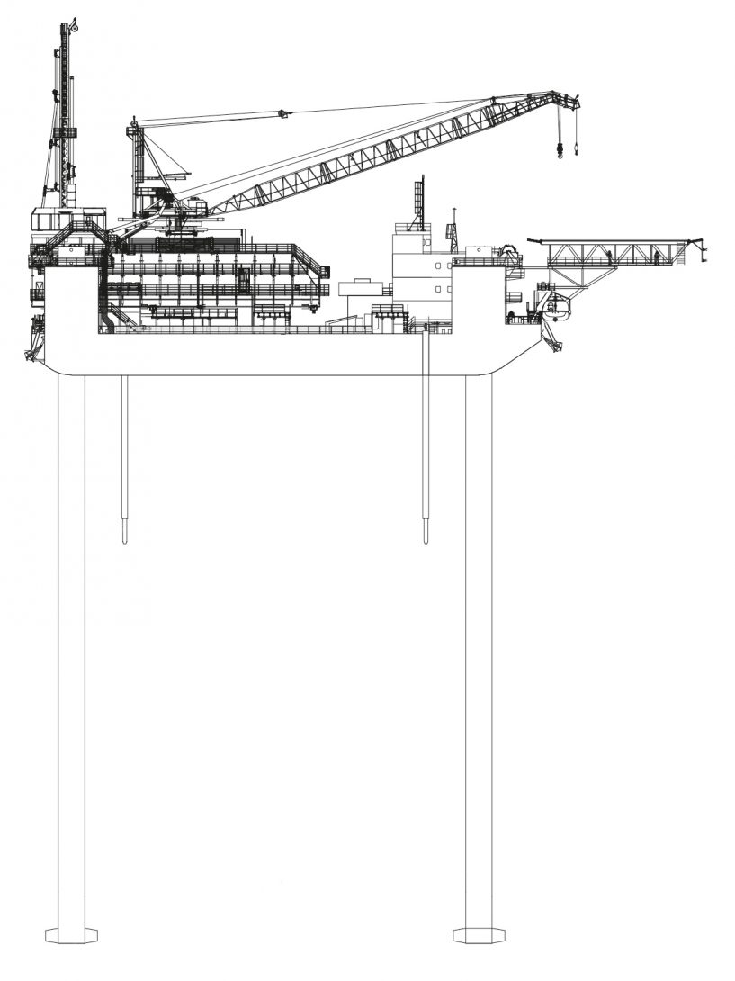 JB 117 - Jack-Up Barge