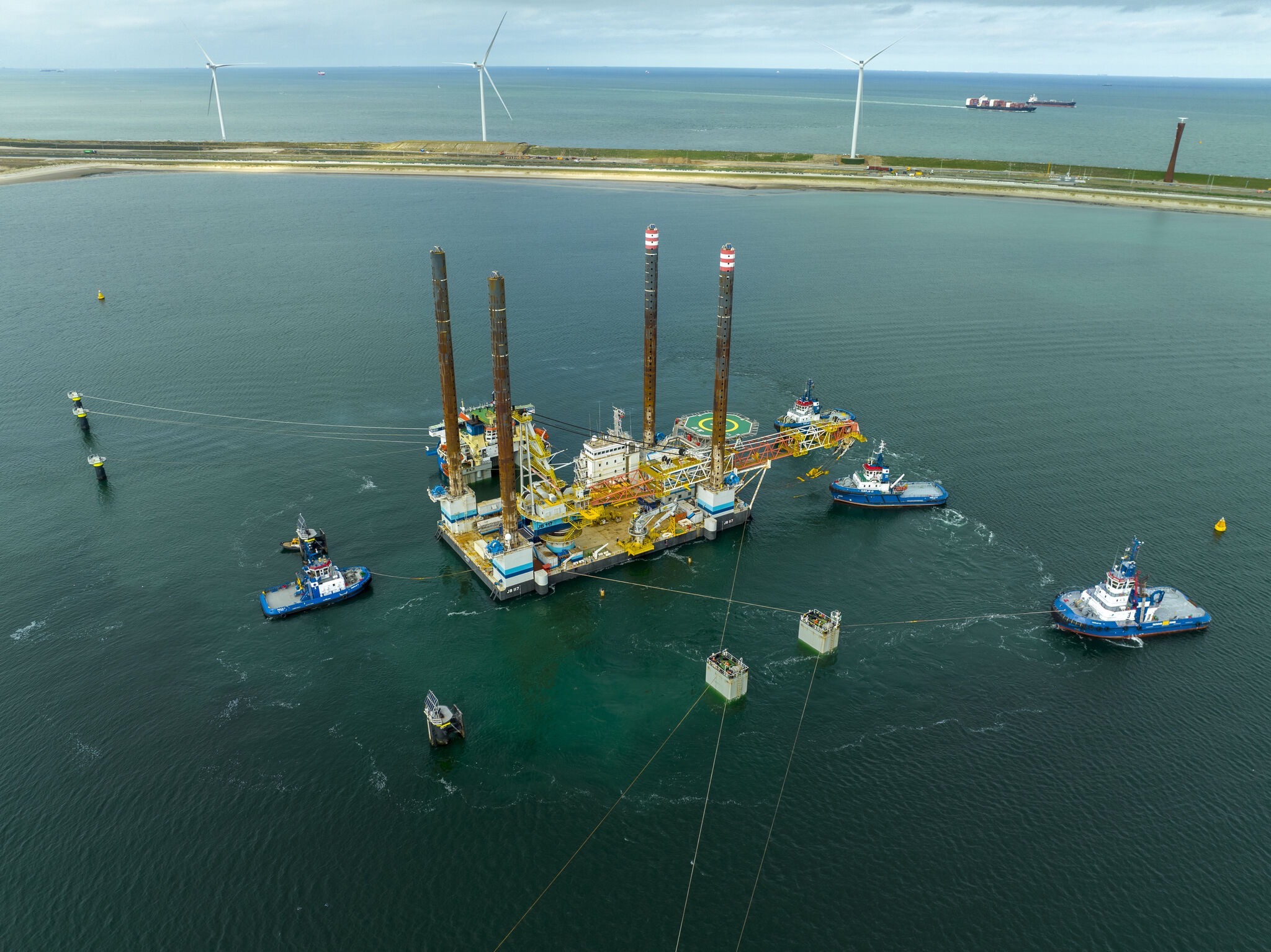 JB 117 | Returns Back Home - Jack-Up Barge