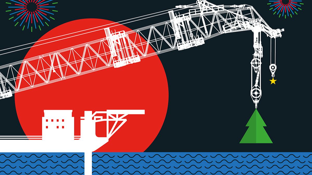 2023 | Season Greetings to all - Jack-Up Barge