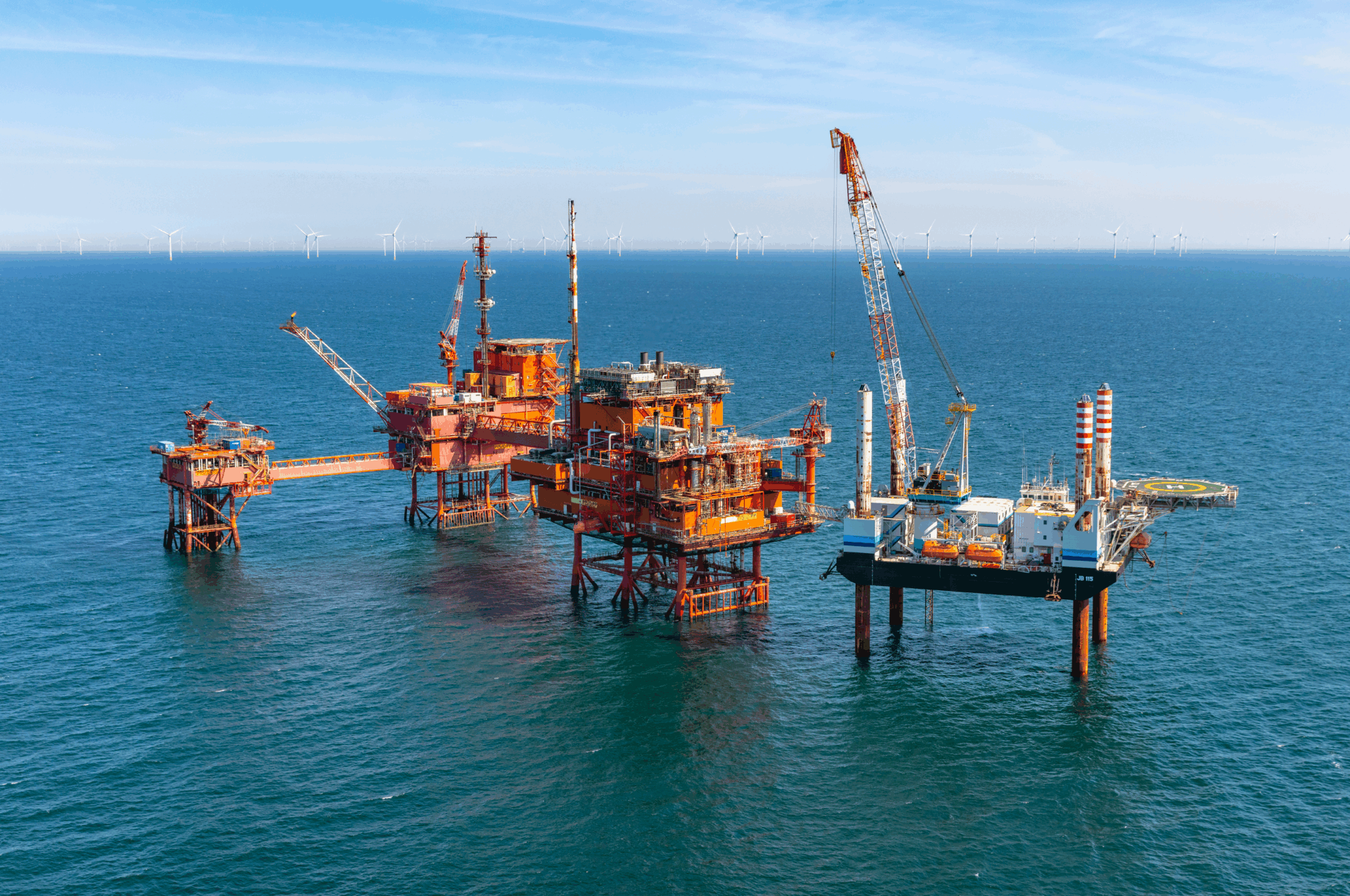 JB 115 | Supports North Sea Project - Jack-Up Barge