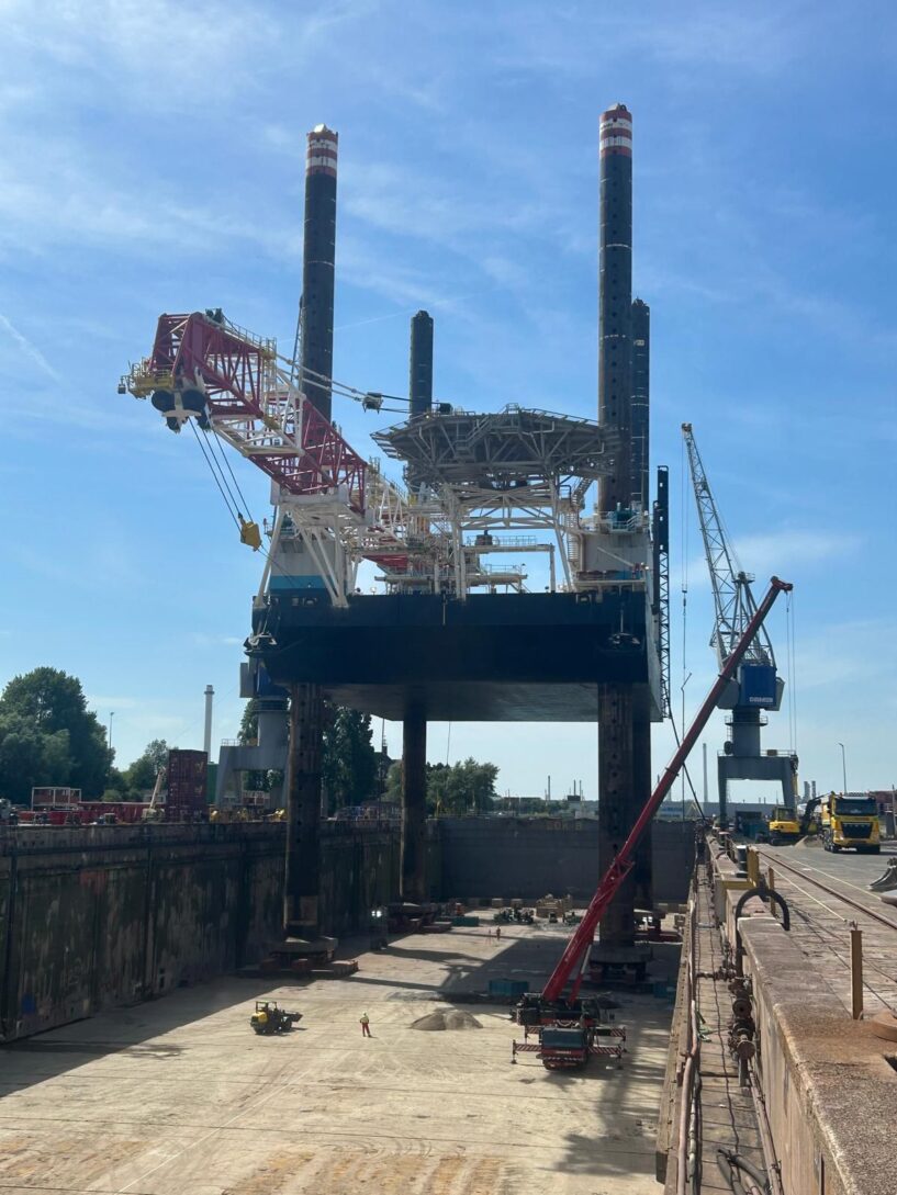 Jack-Up Barge Fleet Expansion Update | Welcome JB 120! - Jack-Up Barge