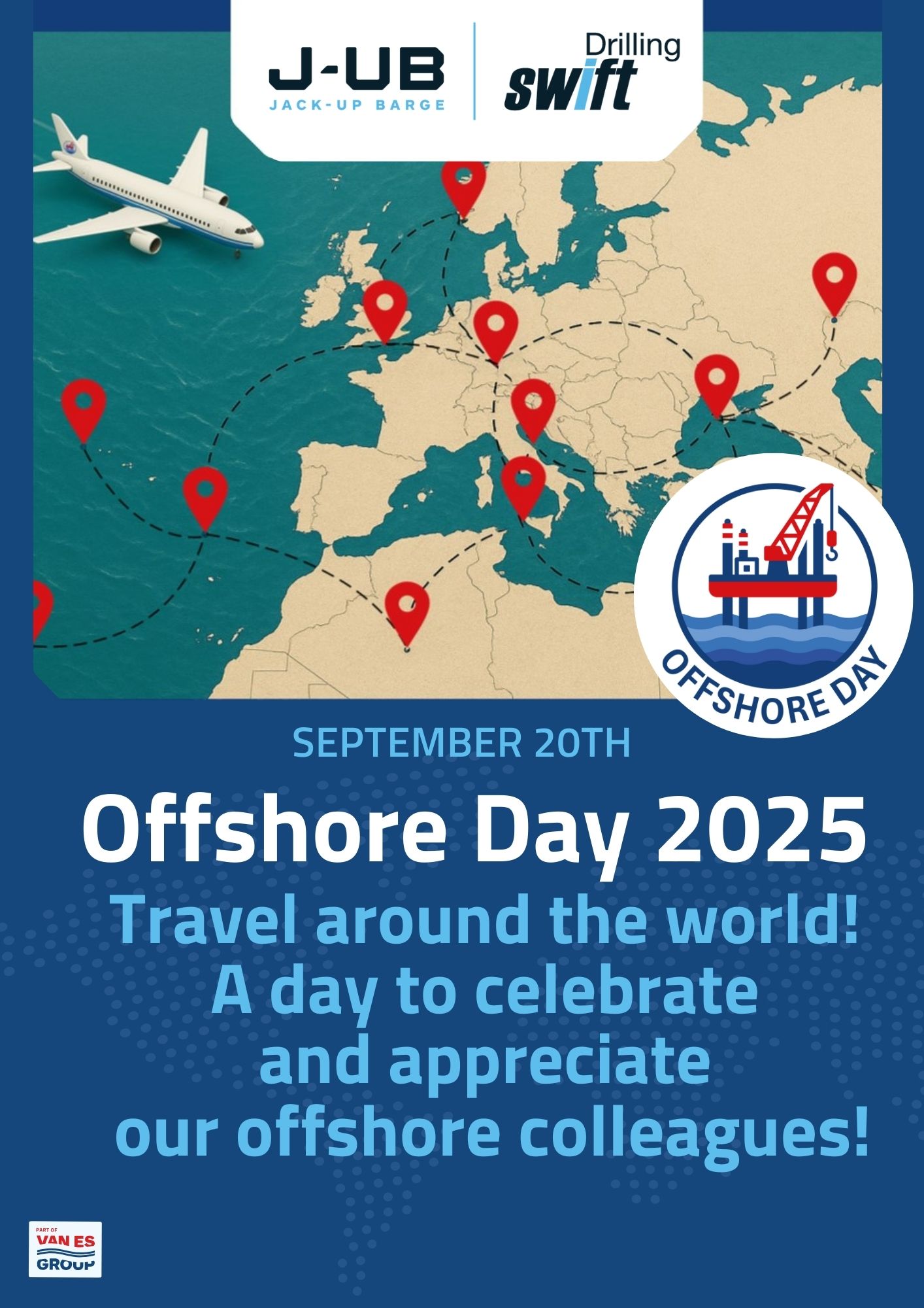 Offshore Day 2025 | Travel Around the World - Jack-Up Barge